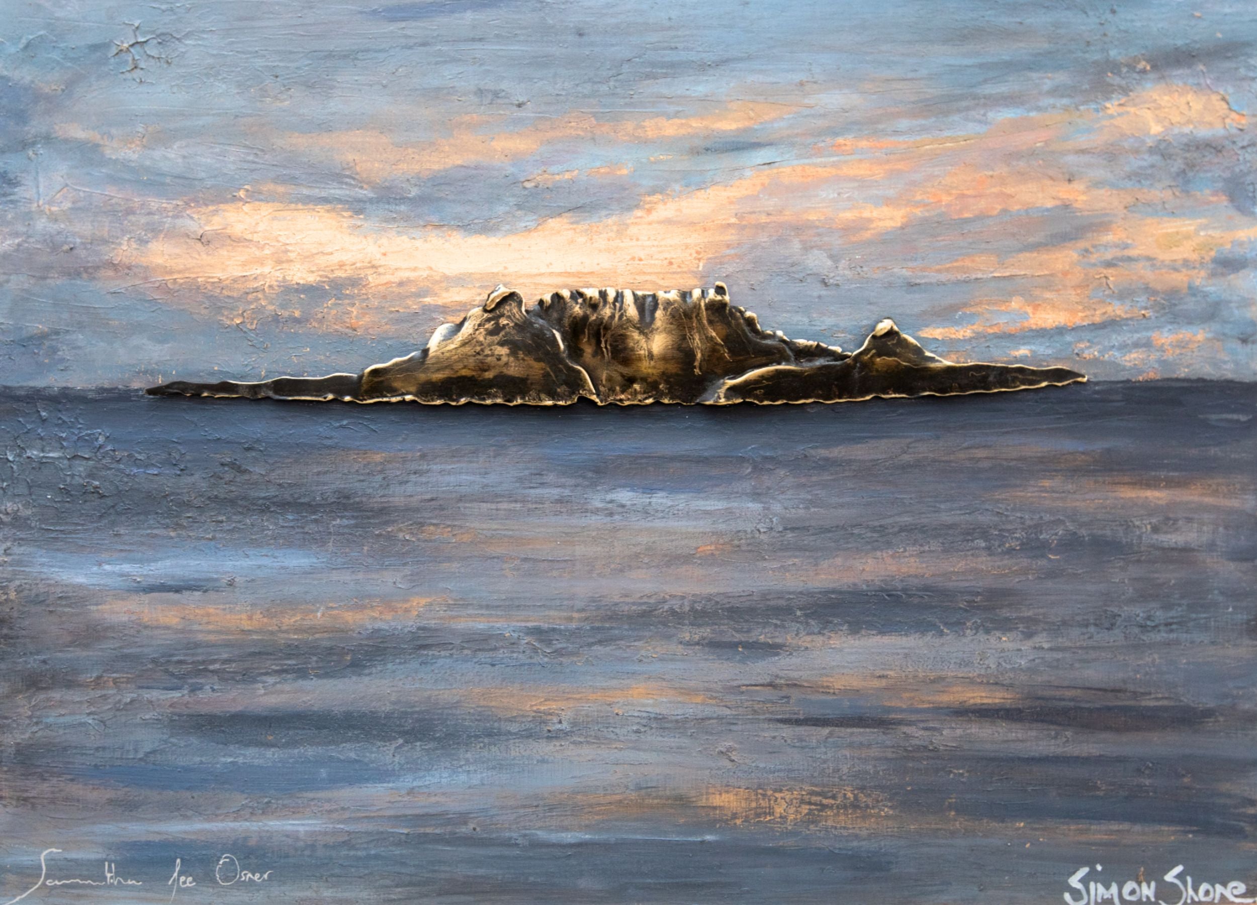 Iconic Table Mountain: A Masterpiece in the African Art Fusion ...